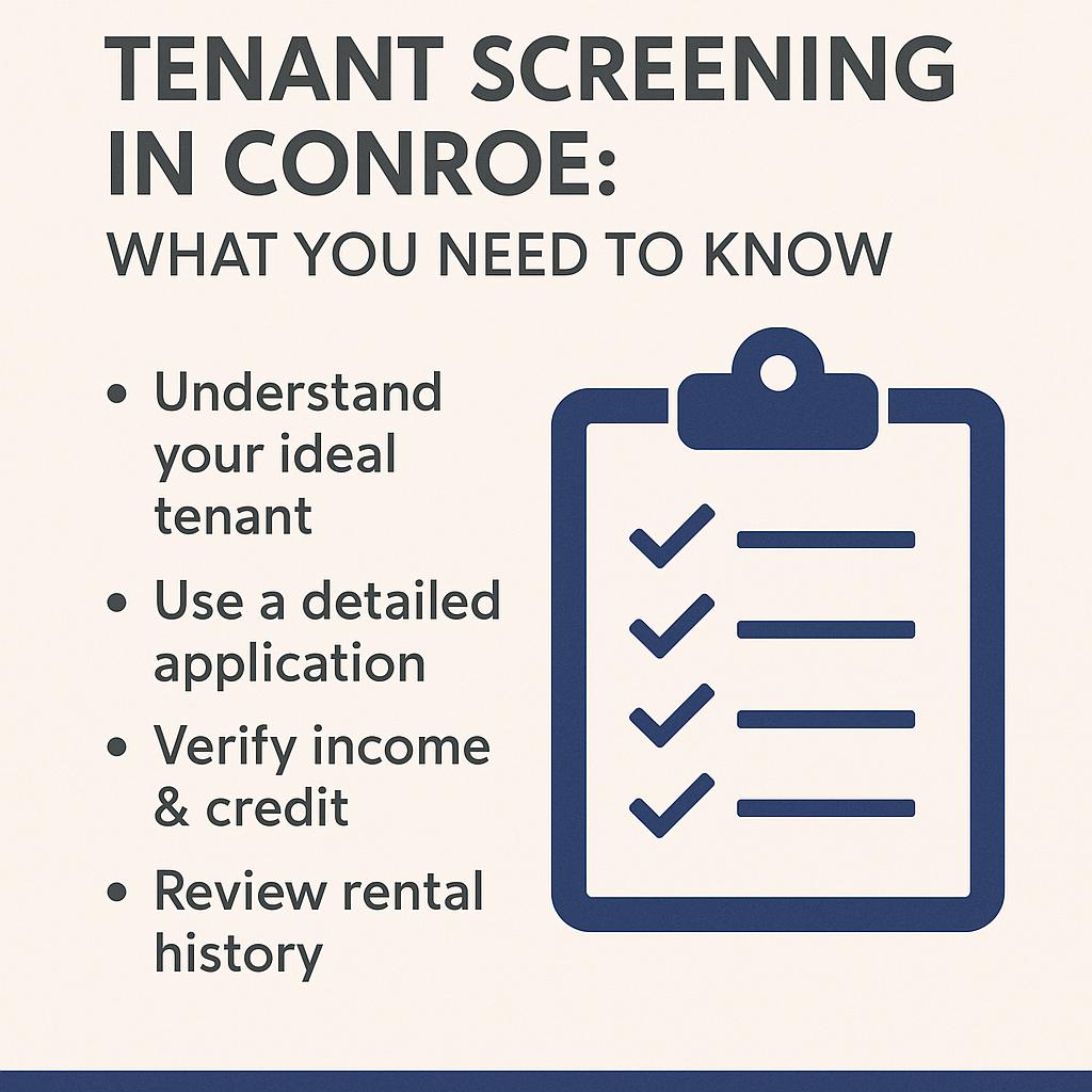 Tenant Screening in Conroe: What You Need to Know | Advantage Asset ...