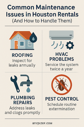 Common Katy Rental Property Maintenance Issues & Fixes