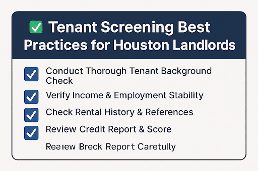 Effective Tenant Screening Tips for Houston Landlords | AAM